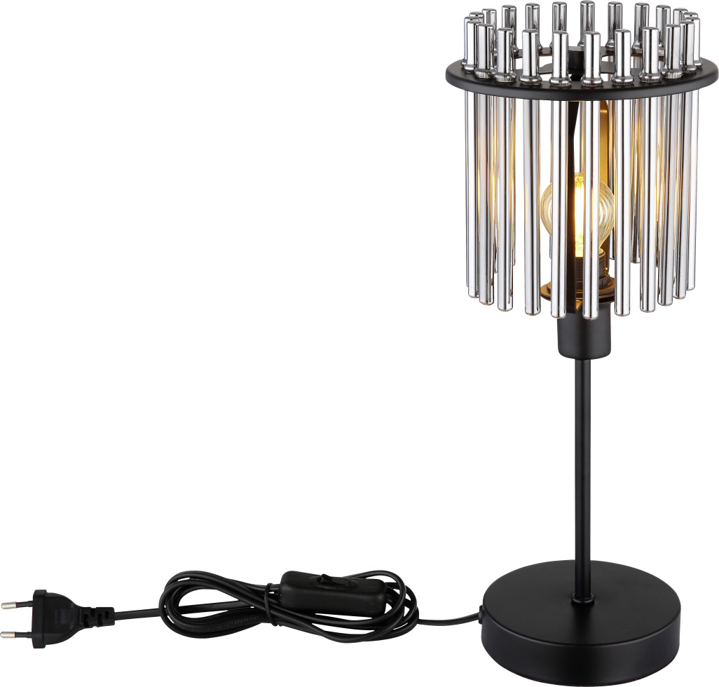 Globo Tischleuchte Gorley 1x E14, IP20, schwarz kaufen | Globus Baumarkt