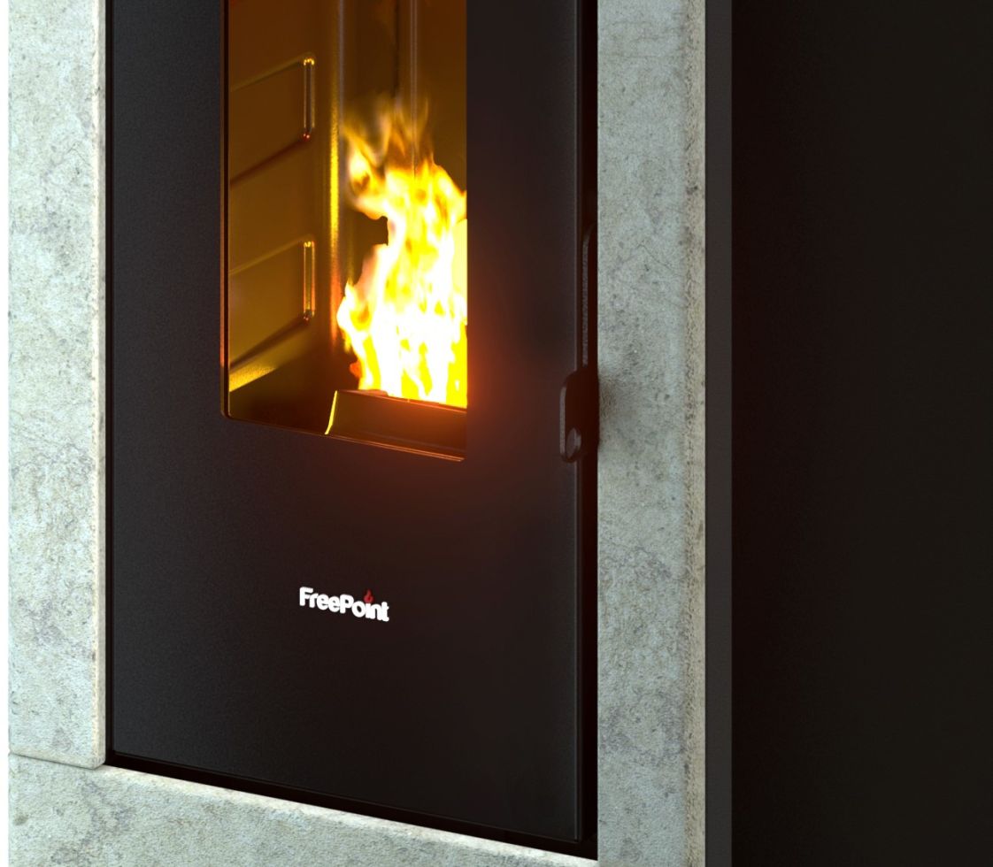 Freepoint Pelletofen Accent Airtight Speckstein, 7 kw kaufen | Globus ...