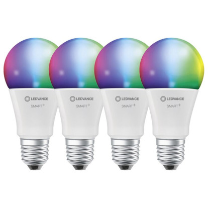 Ledvance LED Leuchtmittel Smart+ WIFI 4er Set E27, RGBW, Kolbenform, 9 W kaufen | Globus Baumarkt