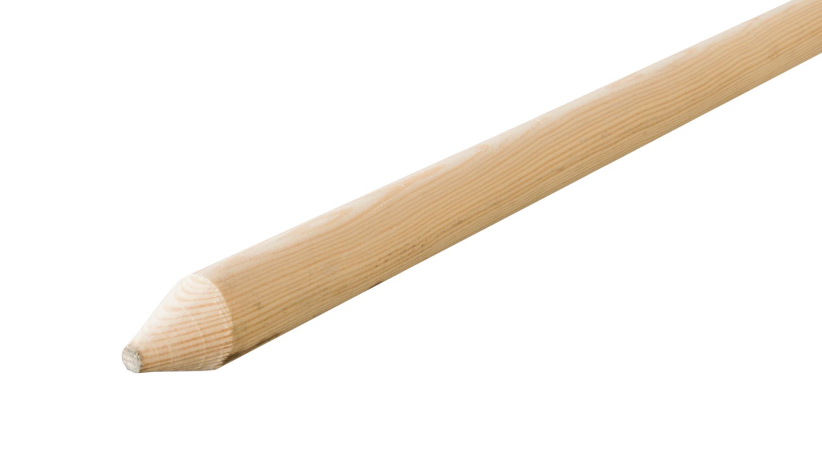 Bohnenstange 250cm Ø 4 cm, Länge 250 cm, Kiefer unbehandelt kaufen ...