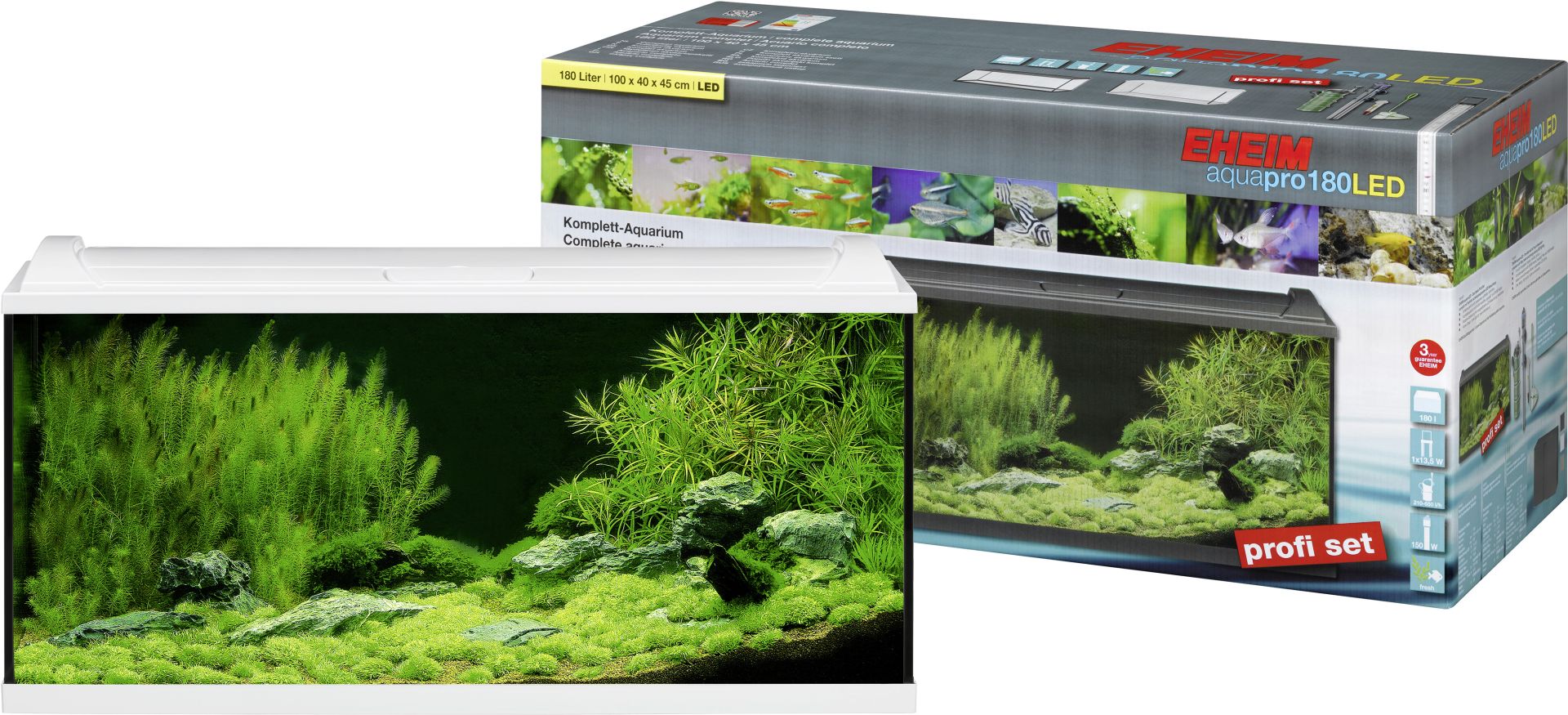 Eheim Aquarium-Komplettset LED aquapro 180 L weiß kaufen | Globus Baumarkt