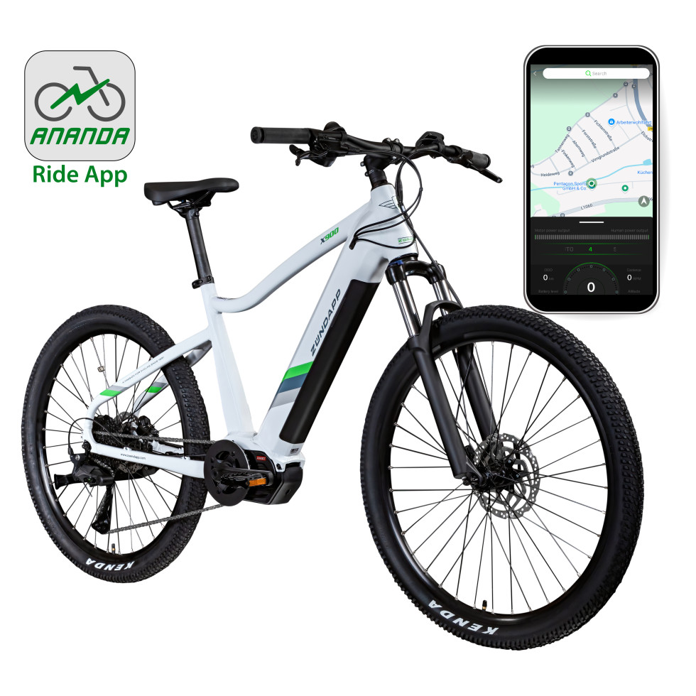 Zündapp E-Bike MTB X900 27,5 Zoll 10-Gang 733 Wh weiß kaufen | Globus ...
