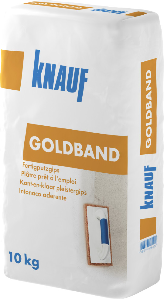 Knauf Goldband Fertigputzgips hellgrau, 10 kg kaufen | Globus Baumarkt