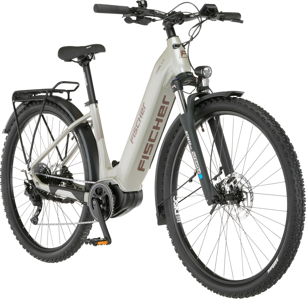 Fischer E-Bike ATB Terra 4.0i 29 Zoll RH 43cm 10-Gang 630 Wh greige kaufen | Globus Baumarkt