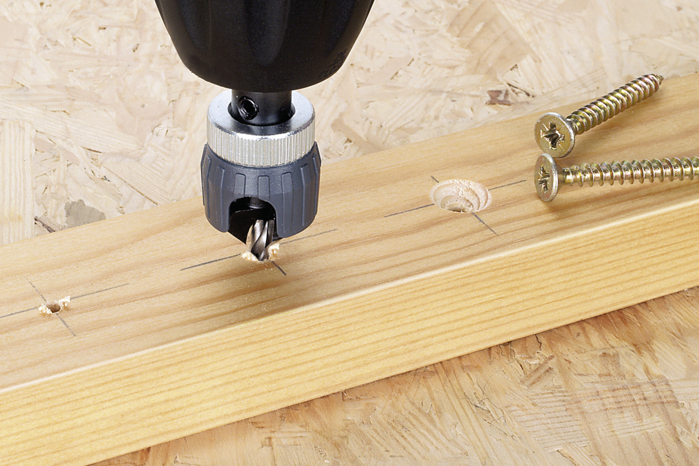 Wolfcraft Vorbohrer-Senkbohrer Ø 3,2 x 12 mm mit Tiefenstopp kaufen ...