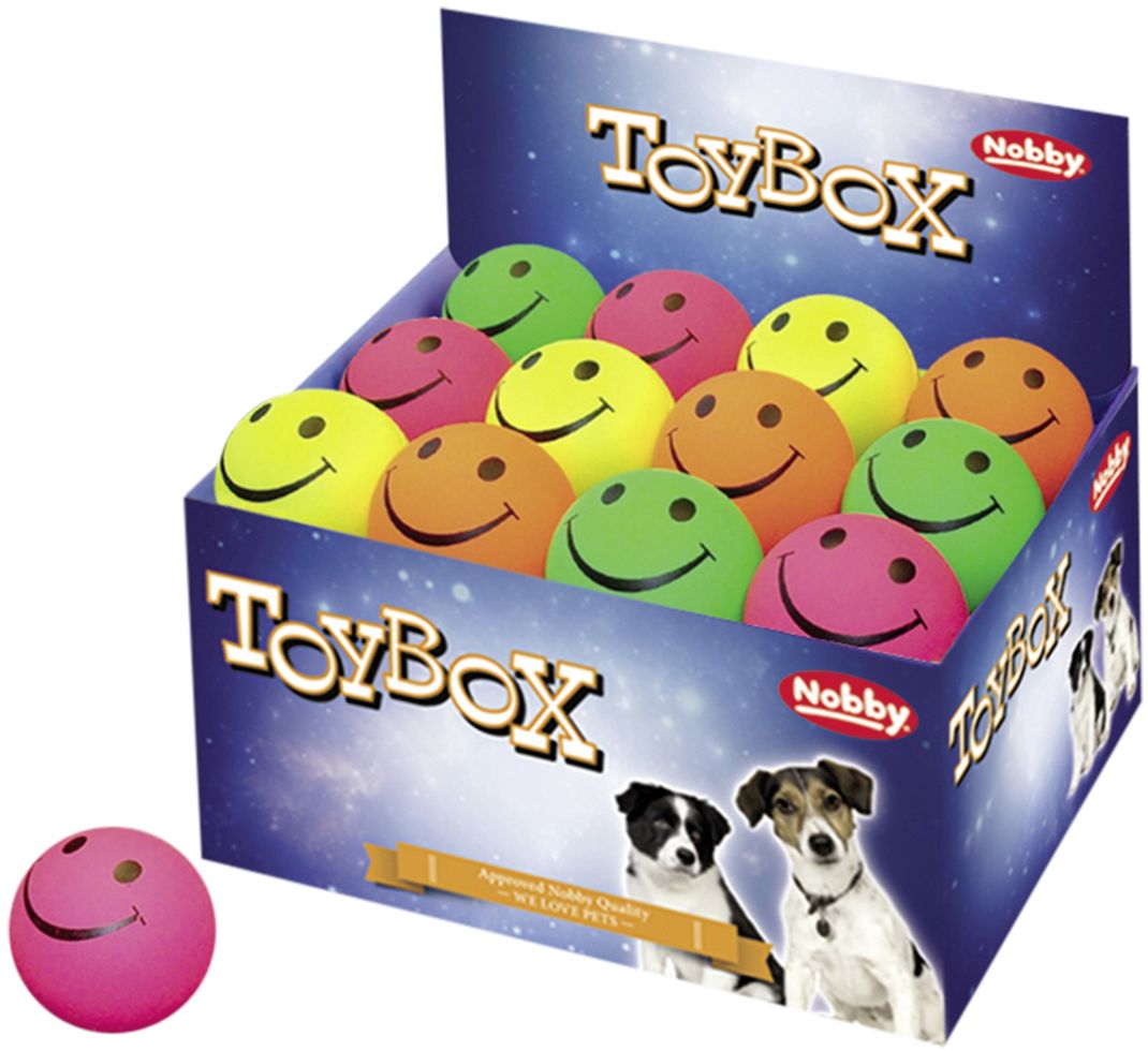 Nobby Moosgummi Smiley Ball 7,2 cm kaufen | Globus Baumarkt