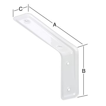 Vormann 3F-Konsolen weiß 16 x 10.5 cm kaufen | Globus Baumarkt