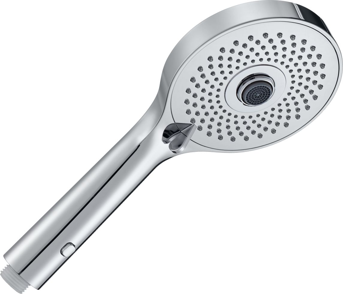 Duschbrause Eco Tre verchromt, 3 Strahlarten kaufen | Globus Baumarkt