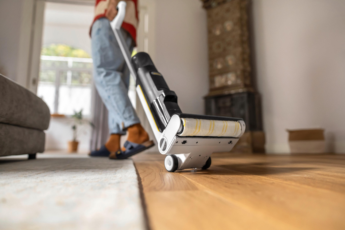 Kärcher Saugwischer FCV 3 mit Xtra!Clean 3in1 Saugen, Wischen, Trocknen ...