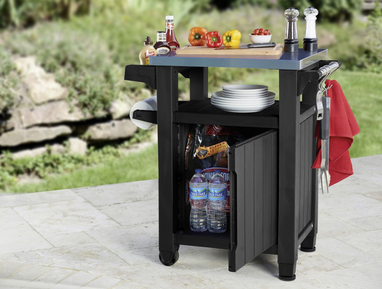 Keter BBQ-Tisch 54 x 70 x 90 cm kaufen | Globus Baumarkt