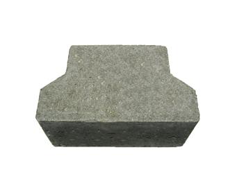 Kann Pflasterstein Doppel T Pflaster Randstein 10 x 14 x 8 cm grau ...