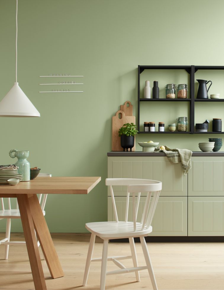 Alpina Pure Farben Wandfarbe pistaziengrün 2,5 L kaufen | Globus Baumarkt