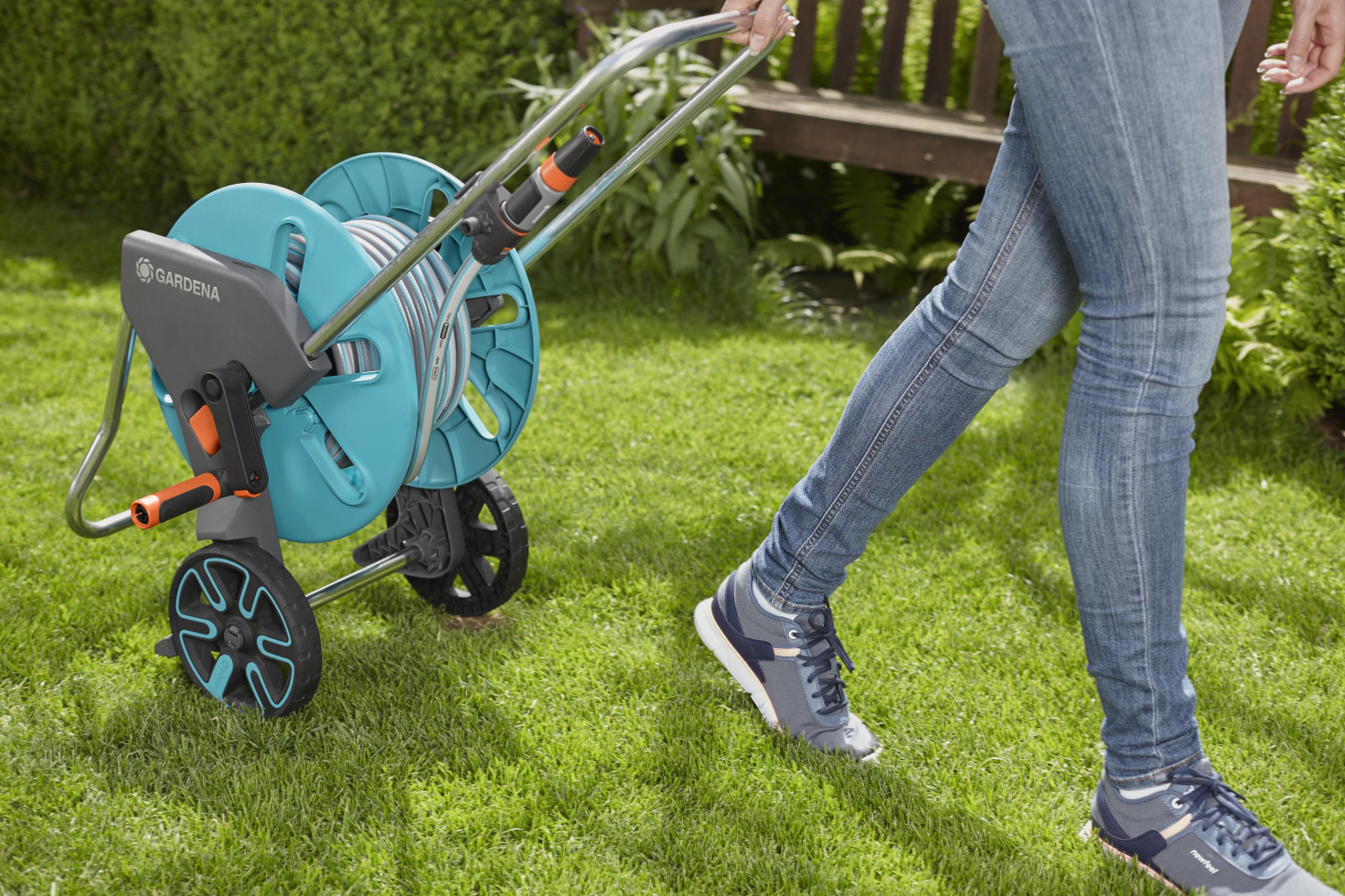 Gardena Schlauchwagen CleverRoll M Set inkl. 20 m Schlauch kaufen ...