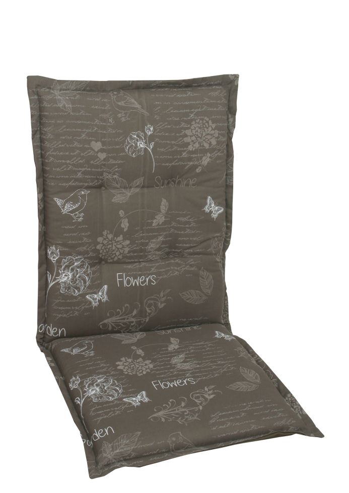 GO-DE Mittellehner-Auflage 110 x 50 x 6 cm taupe kaufen | Globus Baumarkt