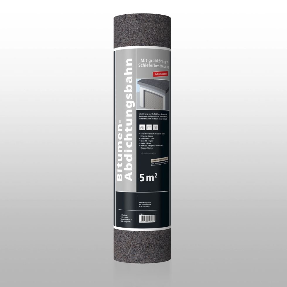 Hamann Mercatus Bitumenbahn KSK beschiefert 1 x 5 m = 5 m² grau kaufen ...