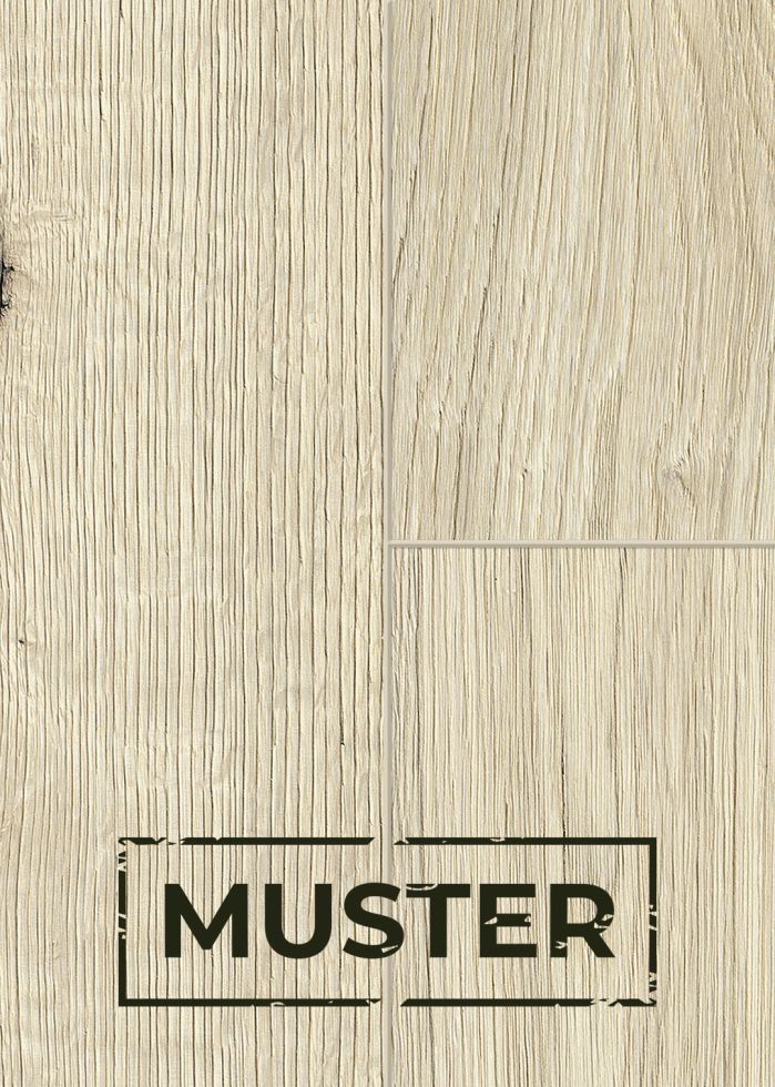Classen Handmuster Laminat Megaloc Aquaprotect XL Eiche greige hell LHD ...