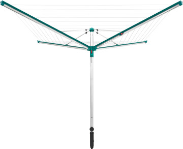 Leifheit Wäschespinne Linomatic 400 Deluxe für bis zu 4 Waschladungen ...