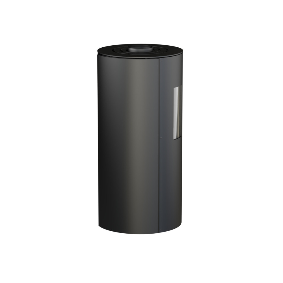 Thermia Kaminofen Hiron Trio Stahl schwarz 6 kW kaufen | Globus Baumarkt