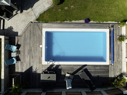 Steinbach Pool-Komplettset Bausatz Basic 2 700 x 350 x 150 cm kaufen | Globus Baumarkt