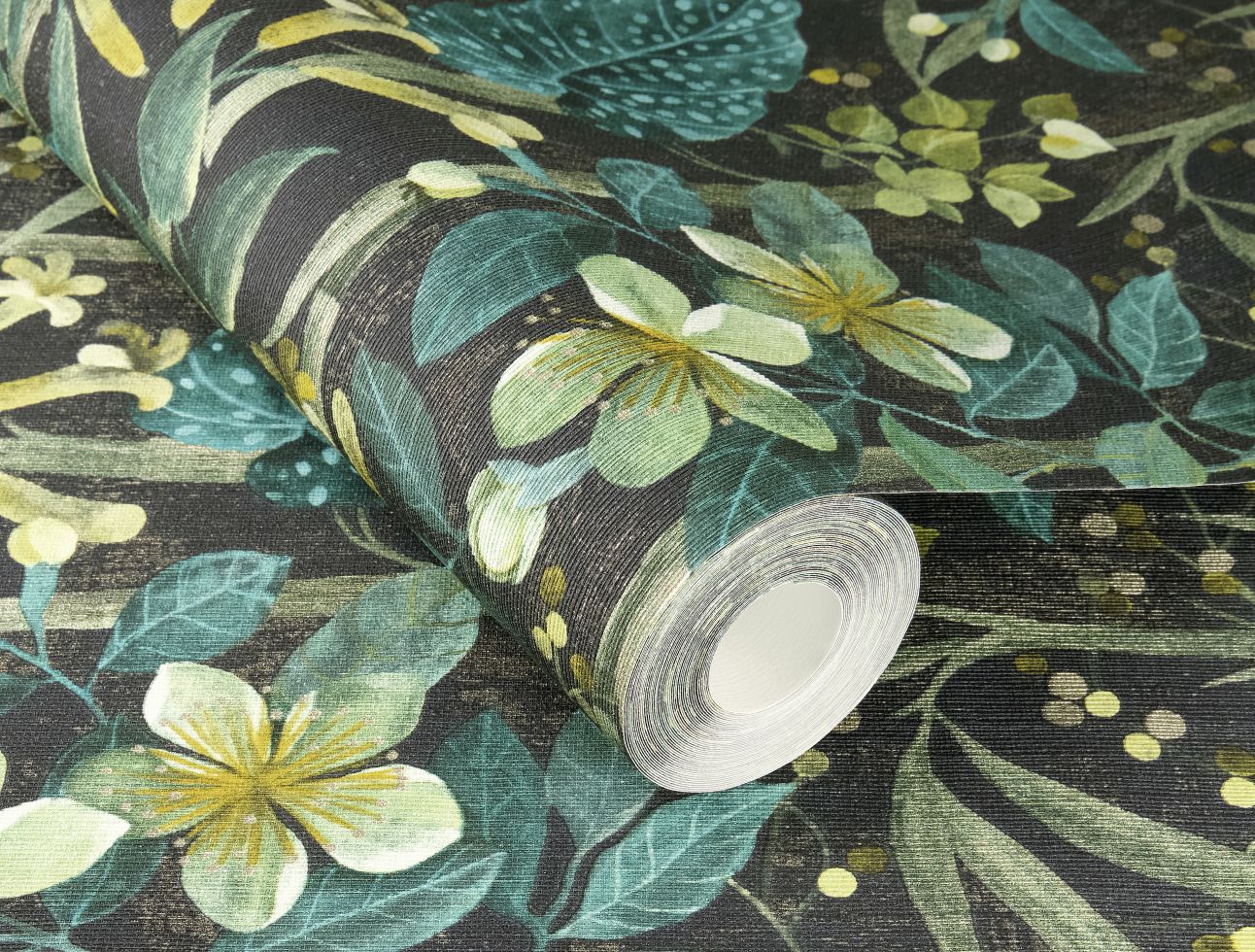 Rasch Vliestapete 538243 Blau-Demin Muster & Motive 10,05 m x 0,53 m ...