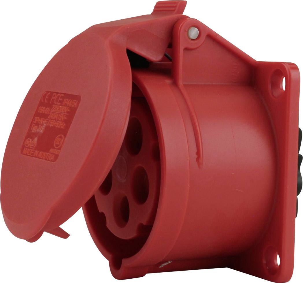 PCE CEE-Anbaudose 5-polig 16A rot kaufen | Globus Baumarkt