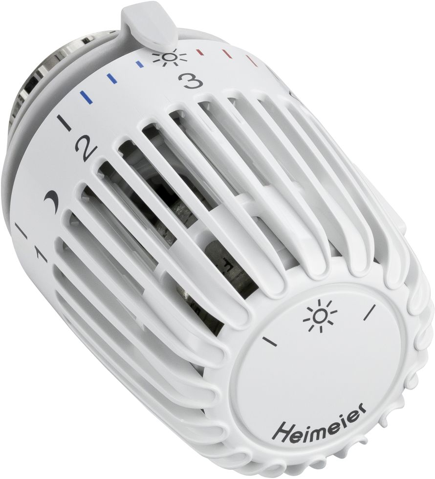 Heimeier Thermostatkopf Typ K fester Fühler, M30 Anschluss, weiß kaufen | Globus Baumarkt