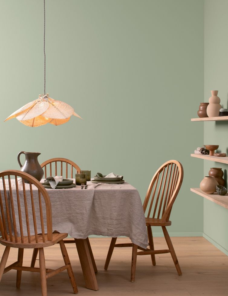 Alpina Pure Farben Wandfarbe eukalyptusgrün 2,5 L kaufen | Globus Baumarkt