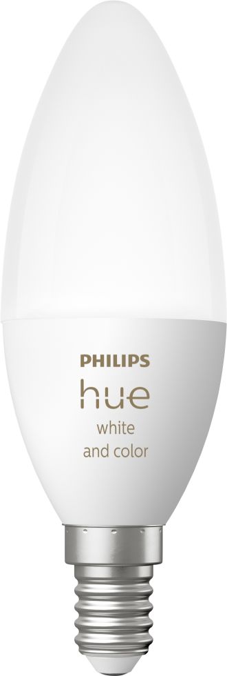 Philips Hue LED Leuchtmittel White & Color Ambiance E14 RGBW 5,3 W ...