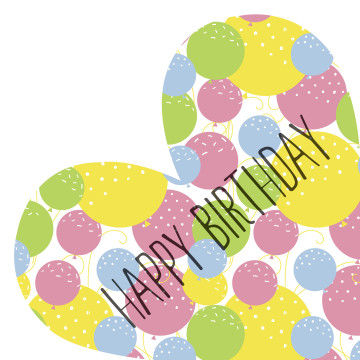 Duni Servietten silhouettes airlaid birthday heart 33 x 33 cm - 12er ...