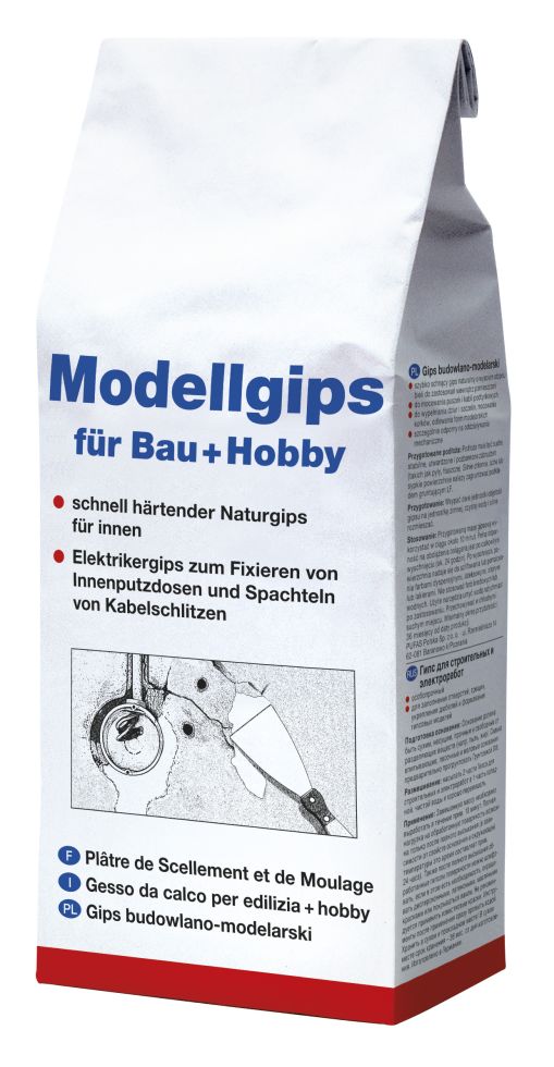 Decotric Modellgips für Bau und Hobby, 1,5 kg kaufen | Globus Baumarkt