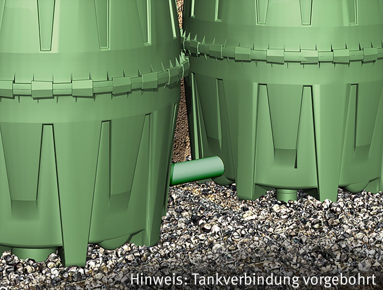 4rain Regenwasser Gartenpaket Herkules 3.200 l, begehbar kaufen ...