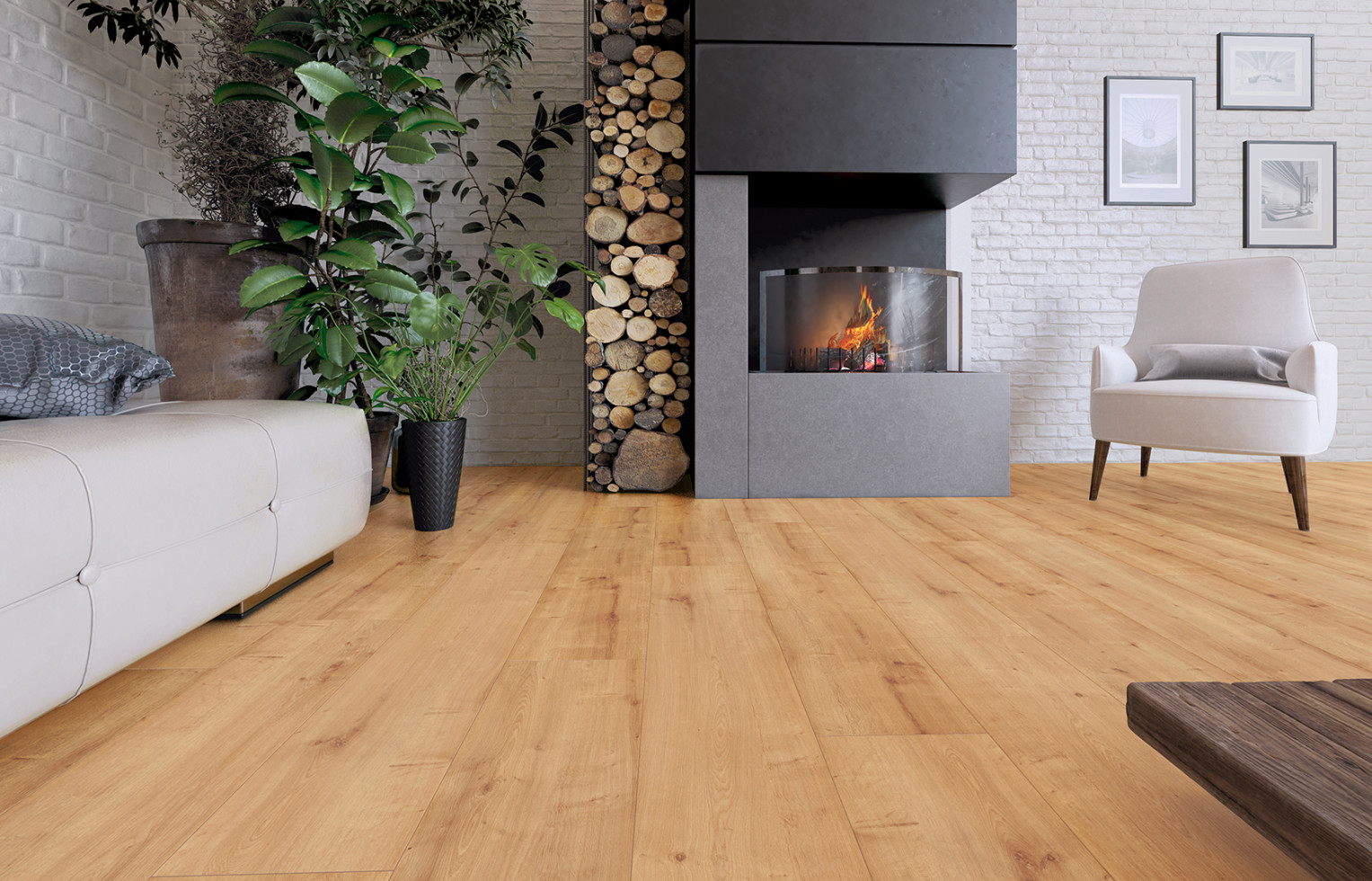 Classen Laminat Grande XXL Carthage Eiche dunkelbeige kaufen | Globus ...