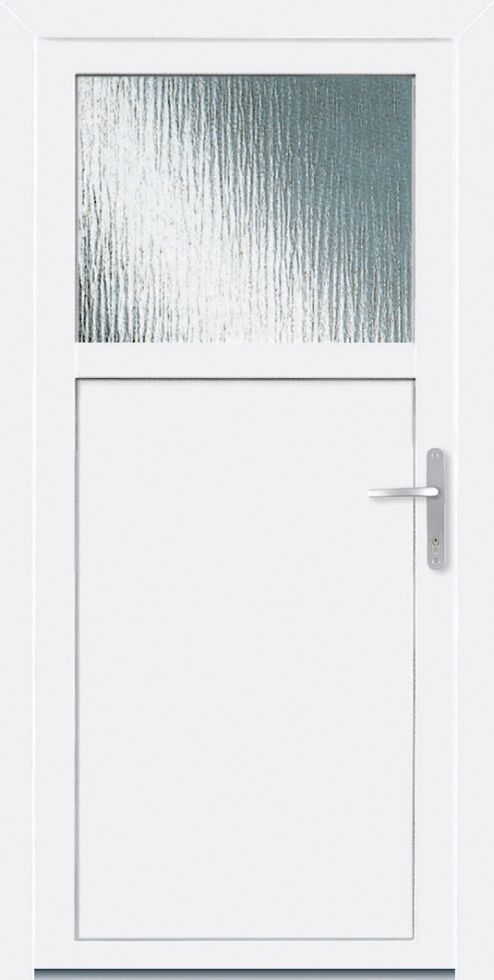 Panto Nebeneingangstür Kunststoff K504-88 88 x 198 cm DIN rechts weiß kaufen | Globus Baumarkt