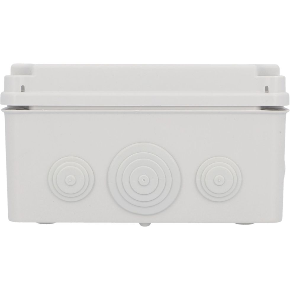 Aufputz- Abzweigdose IP65, mit Schraubdeckel, 175 x 151 x 95 mm, grau ...