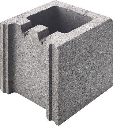 Schalungsstein Endstein 25 x 24 x 20 cm grau kaufen | Globus Baumarkt