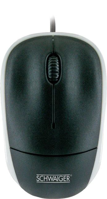 Schwaiger Optische Maus schwarz kabelgebunden, USB 2.0 A kaufen ...