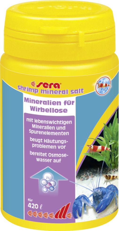 Sera Mineralien für Wirbellose Shrimp Mineral Salt 100 ml kaufen ...