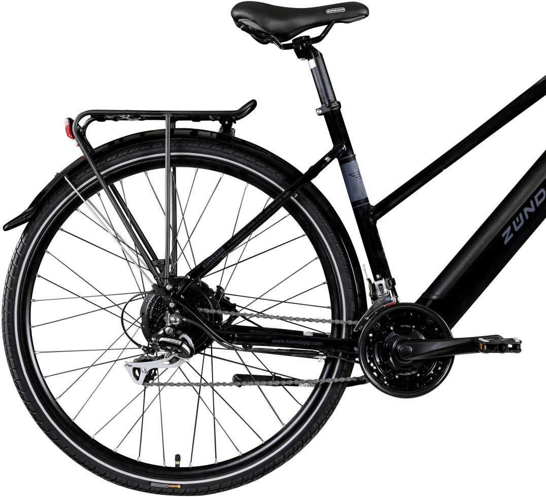 Zündapp E-Bike Trekking Z810 28 Zoll 24-Gang 417 Wh schwarz grau kaufen | Globus Baumarkt