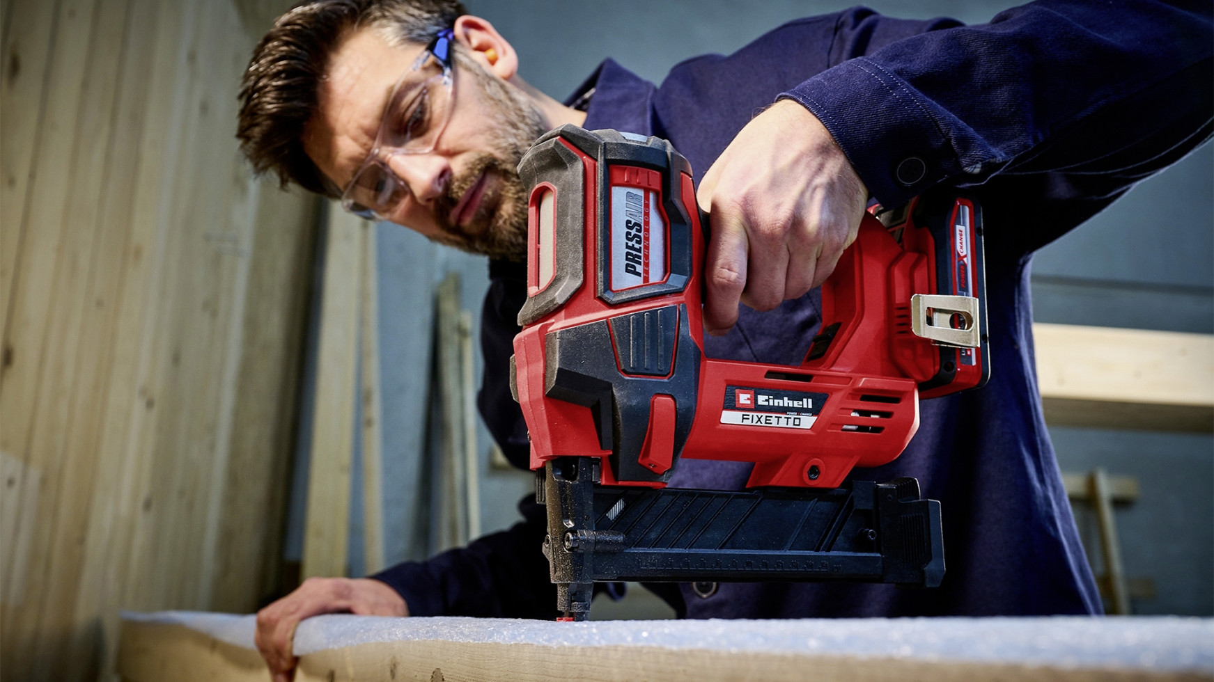 Einhell Professional Akku-Tacker FIXETTO 18/38 Solo 18 V kaufen ...