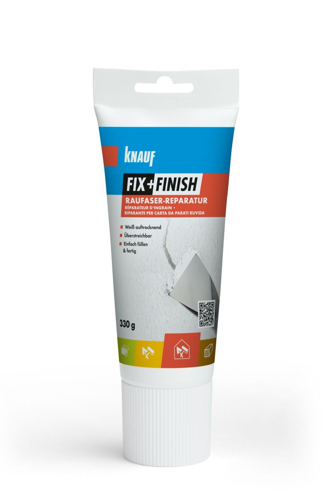 Knauf Fix + Finish Rauhfaserreparatur weiß 330 g kaufen | Globus Baumarkt