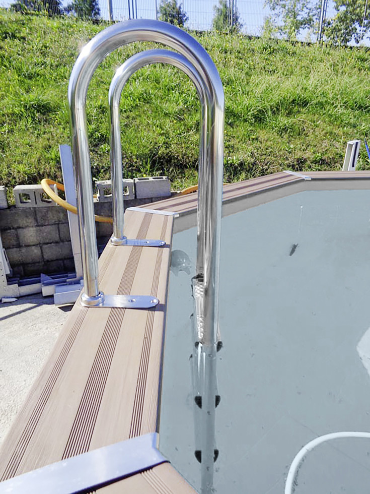 Gre Compositepool Avantgarde rechteckig 606 x 326 x 124 cm grau kaufen ...